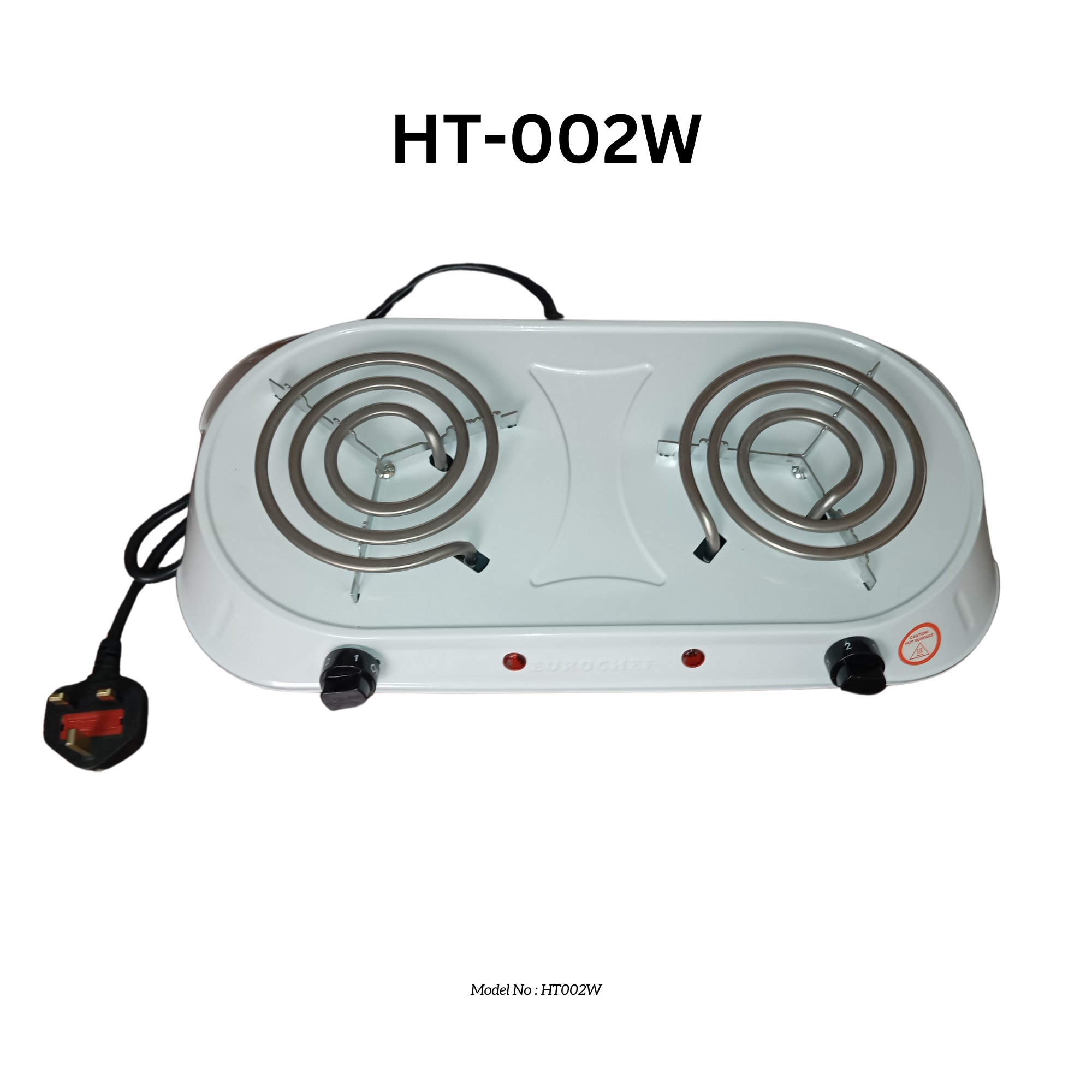 Eurochef Modern Double Spiral Electric Hotplate -Cooker/burner ...